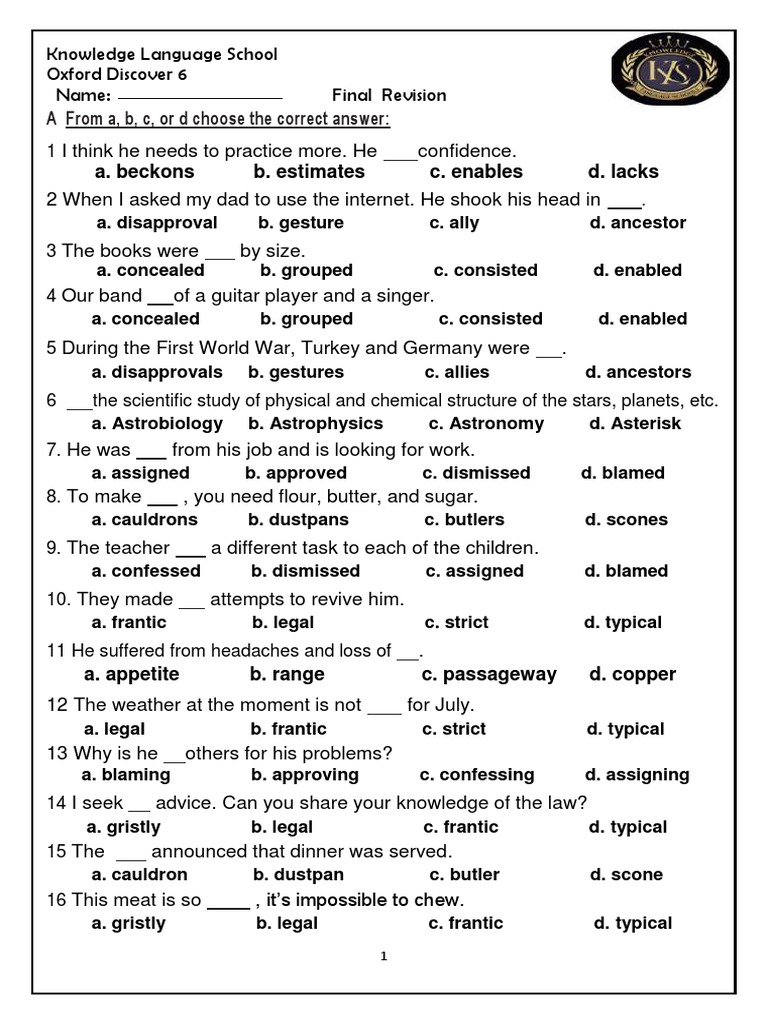 Final Revision 6 | PDF