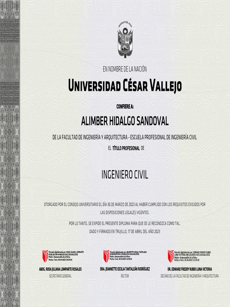 Titulo Profesional | PDF