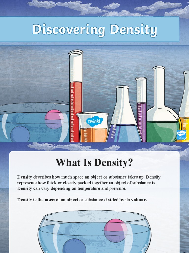 Discovering Density Powerpoint Pdf 
