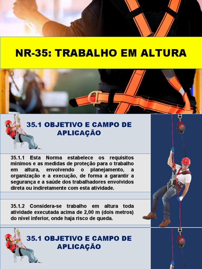 NR 35 Atualizada | PDF