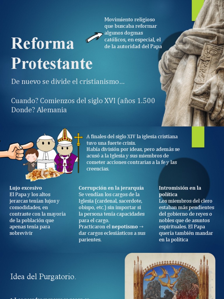 La Reforma Protestante y su Contrarreforma | PDF | Iglesia Católica ...