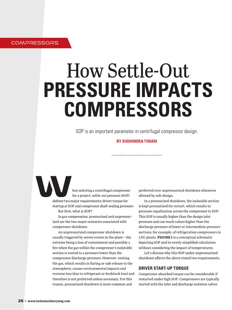 How Settle-Out PRESSURE IMPACTS COMPRESSORS | PDF