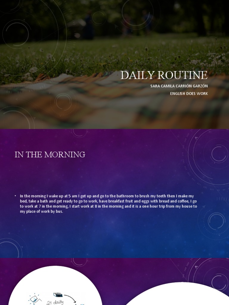 Daily Routine | PDF