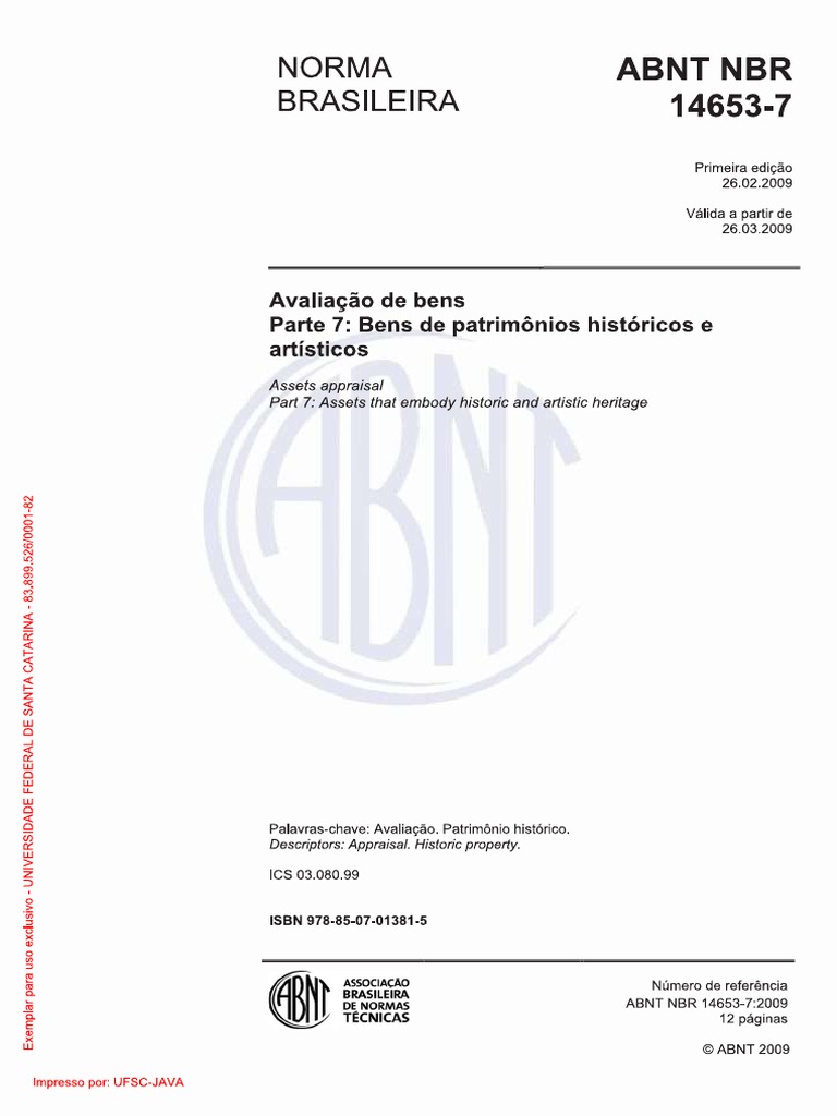 ABNT_NBR_14653-7 | PDF