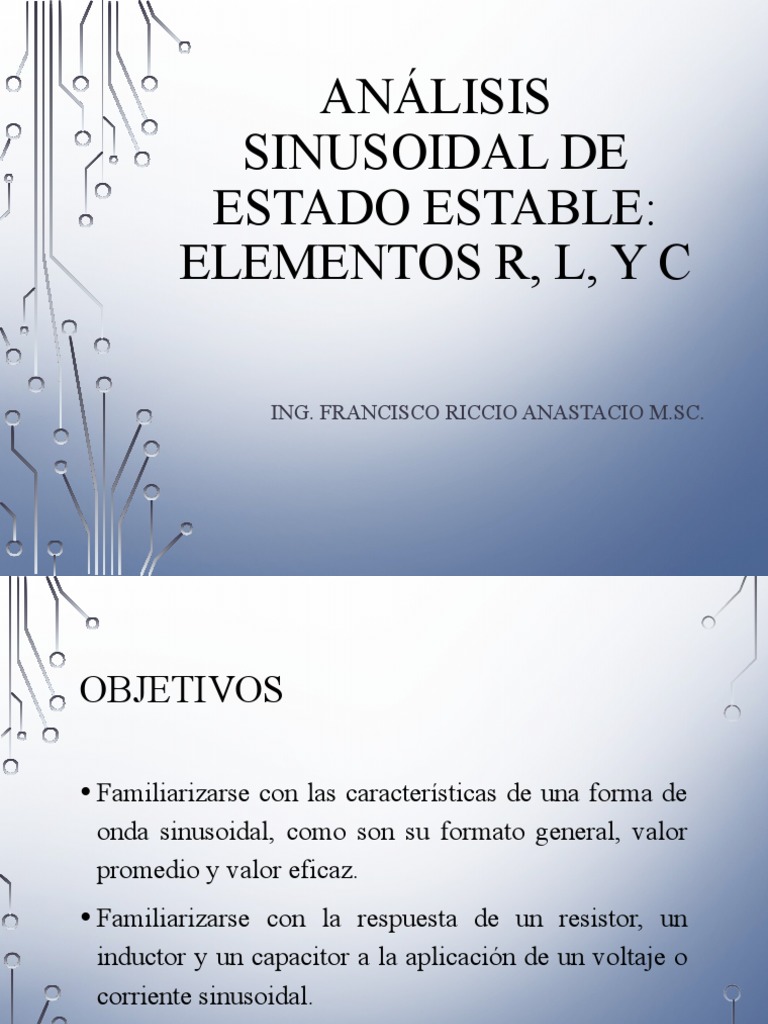Analisis Senoidal en Estado Estable | PDF