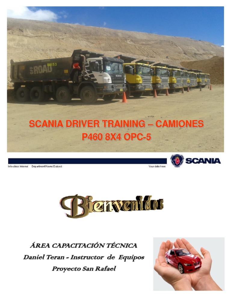 Curso Scania P-460 8x4 Opc DTC | PDF