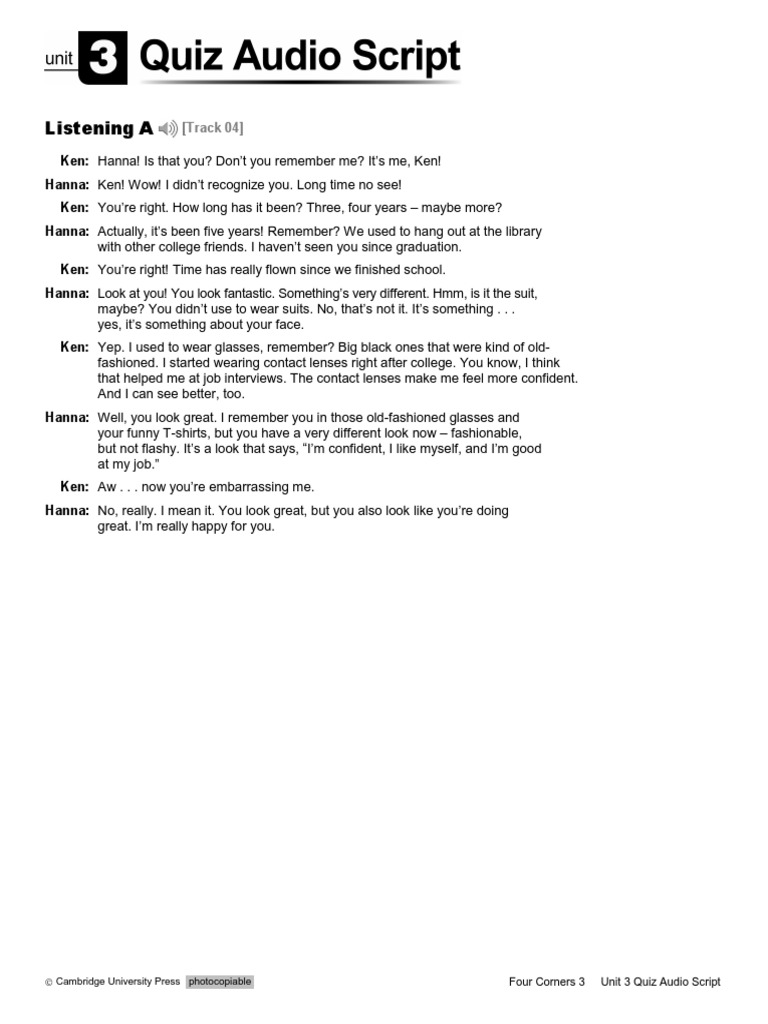 FC3 Q03 Script | PDF