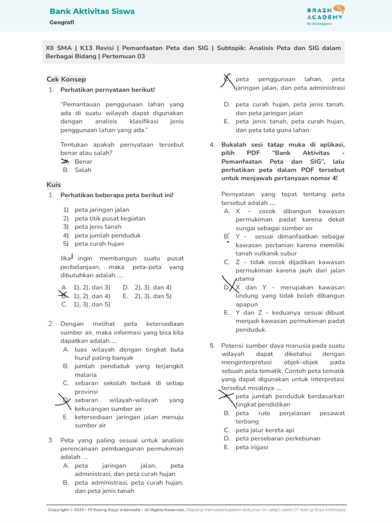 Geo Pendalaman 11 Agus | PDF