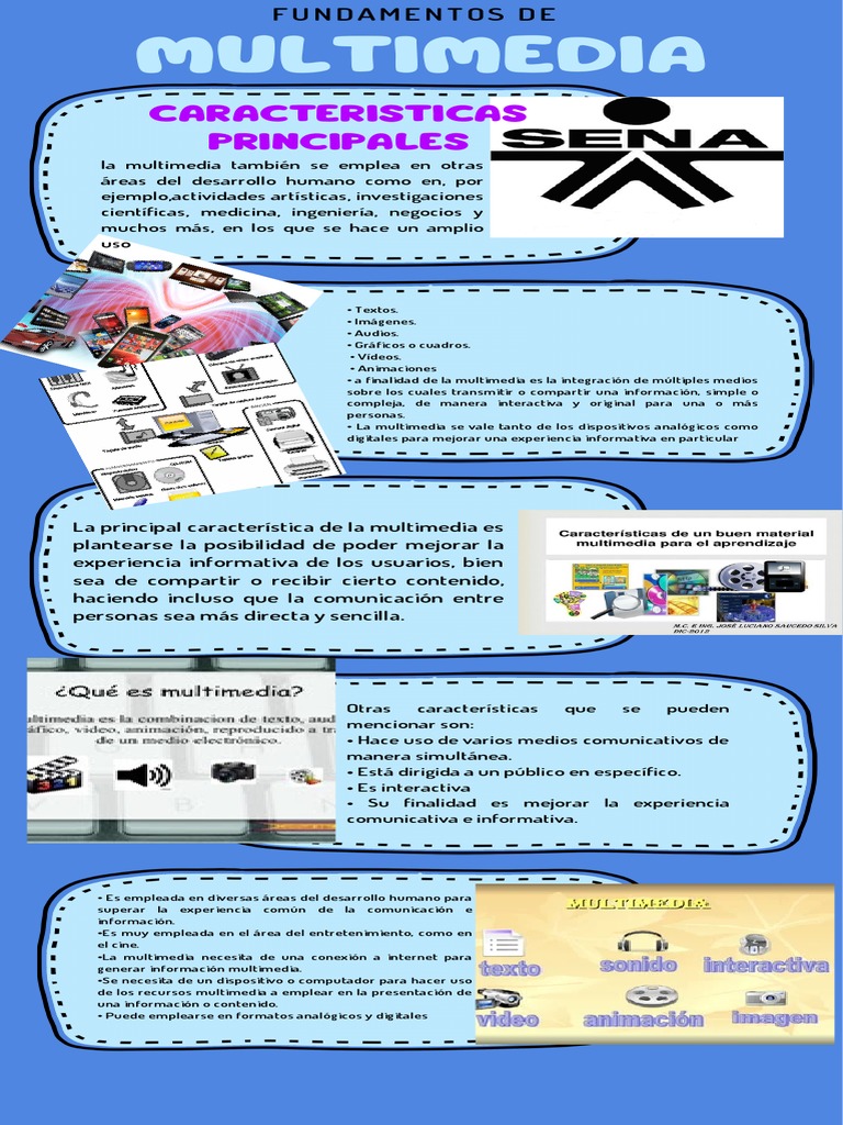Características Clave de la Multimedia | PDF | Multimedia | Tecnología ...