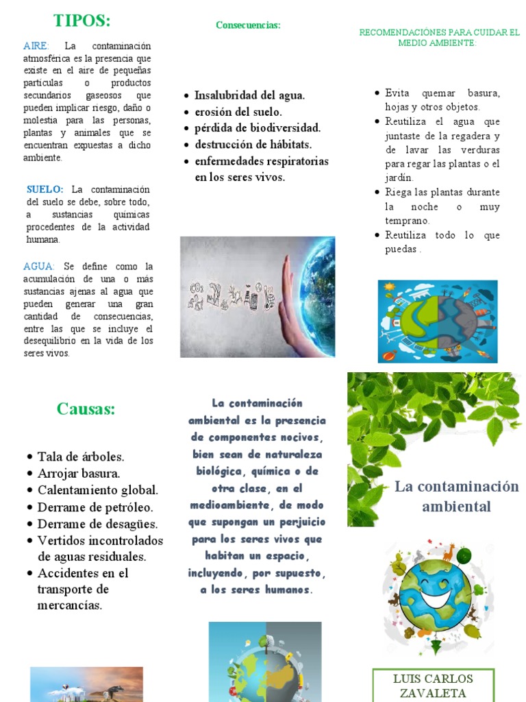 Triptico de Personal Social | PDF