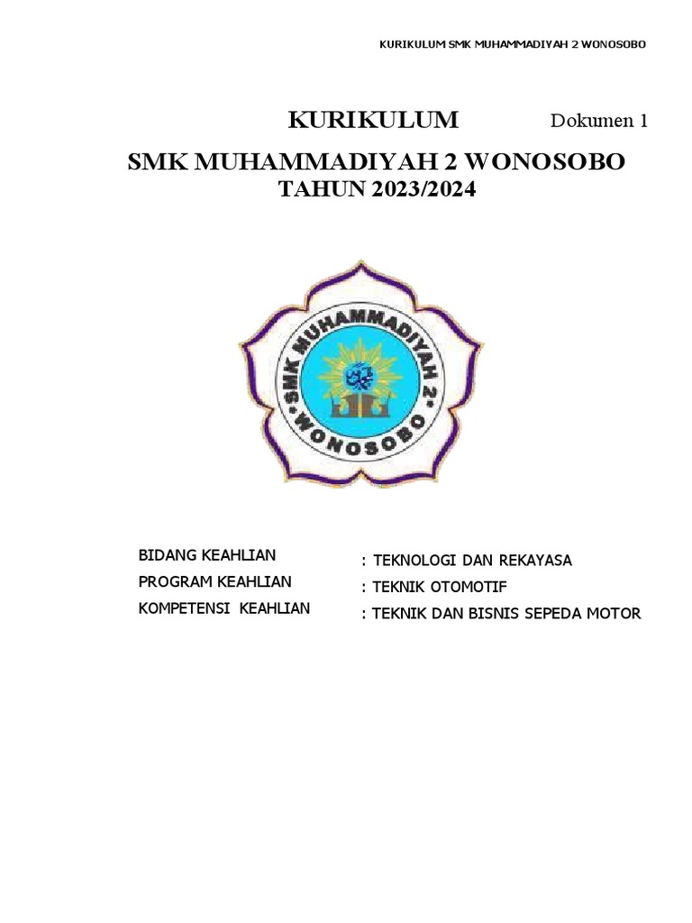 KTSP TBSM Tahun Ajaran 2023 2024 | PDF