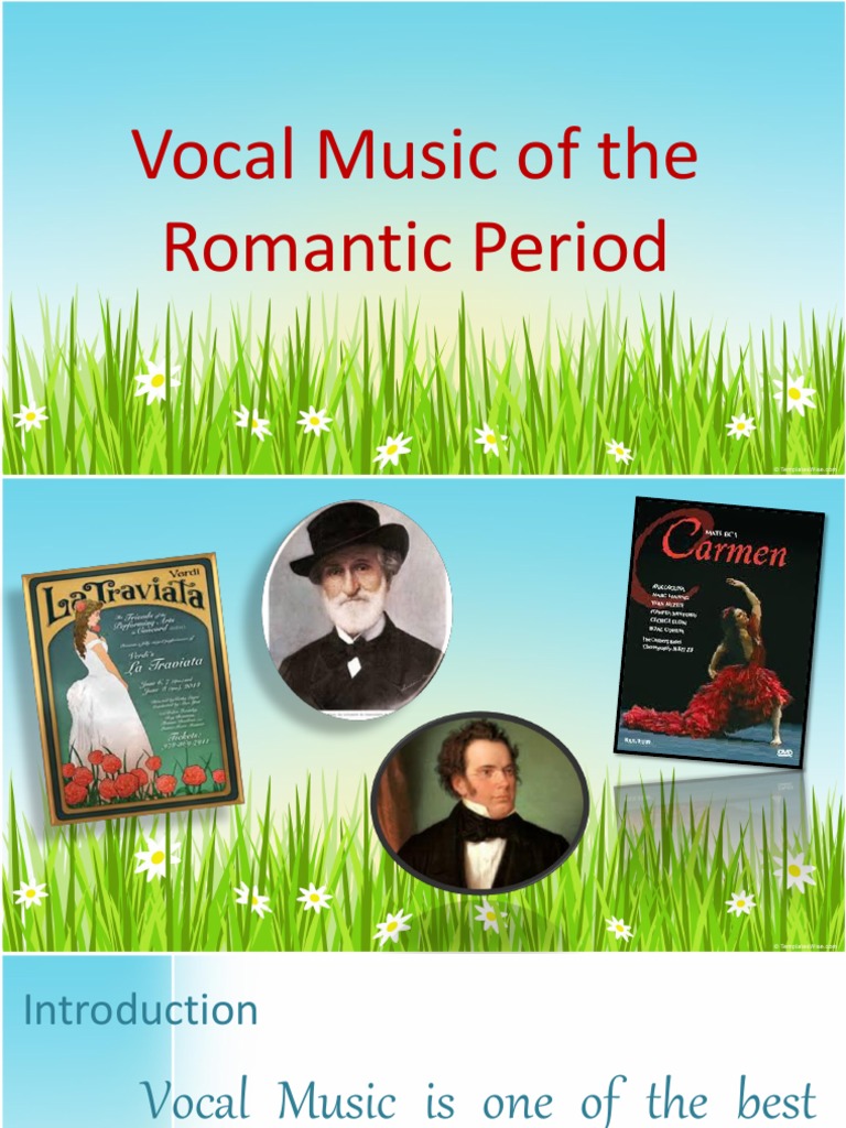 Unit IV-Vocal Music of The Romantic Period | PDF | Art | Classics