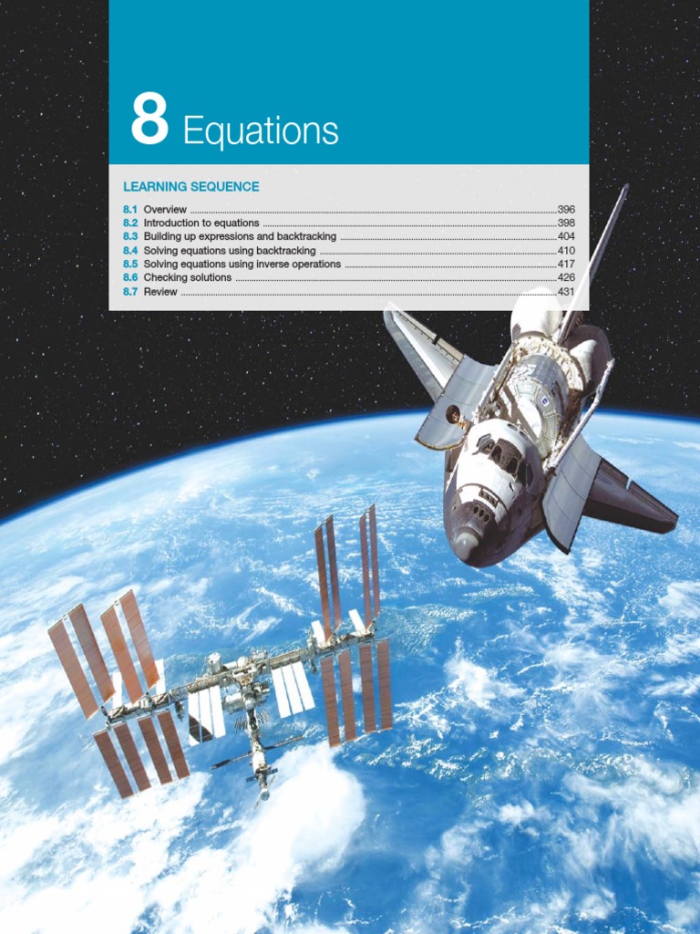 08 Equations | PDF | Equations | Algebra