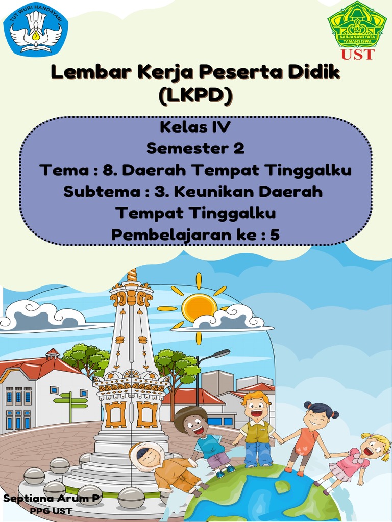 Tugas 4 LKPD Septiana Arum P 2022084905 | PDF | Ilmu Sosial