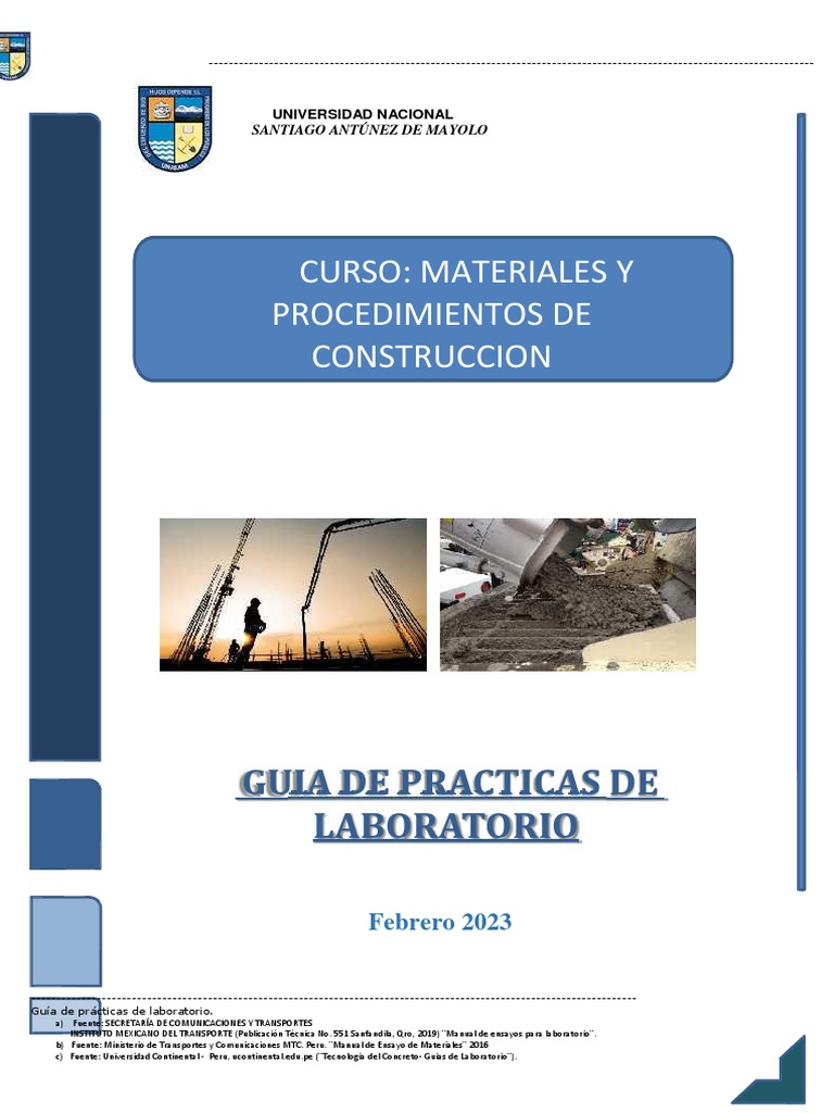 Guia de Practica de Laboratorios | PDF