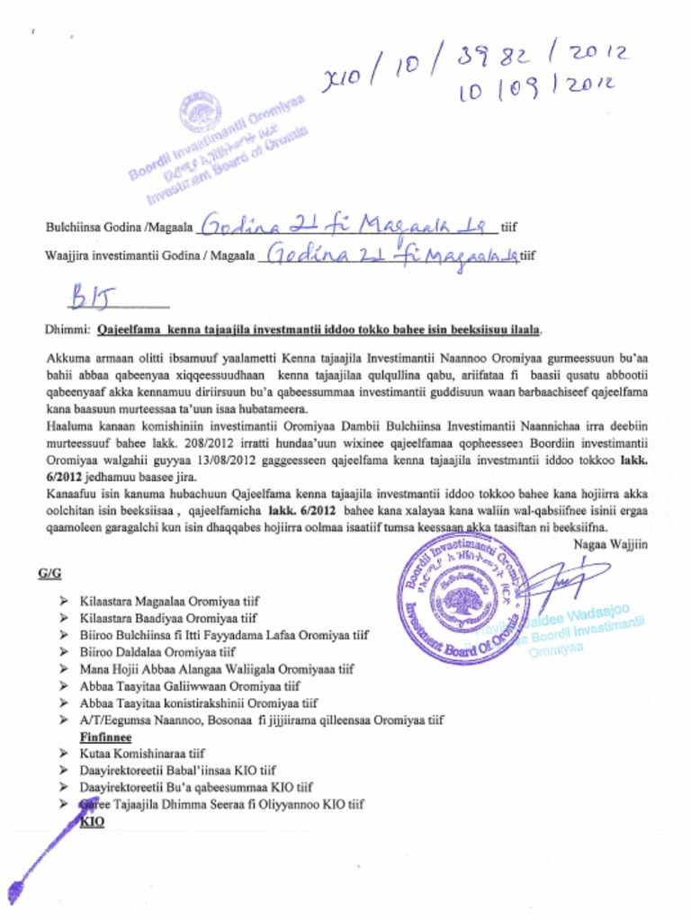 Qaje - Kenna Taja. Iddoo Tokko | PDF