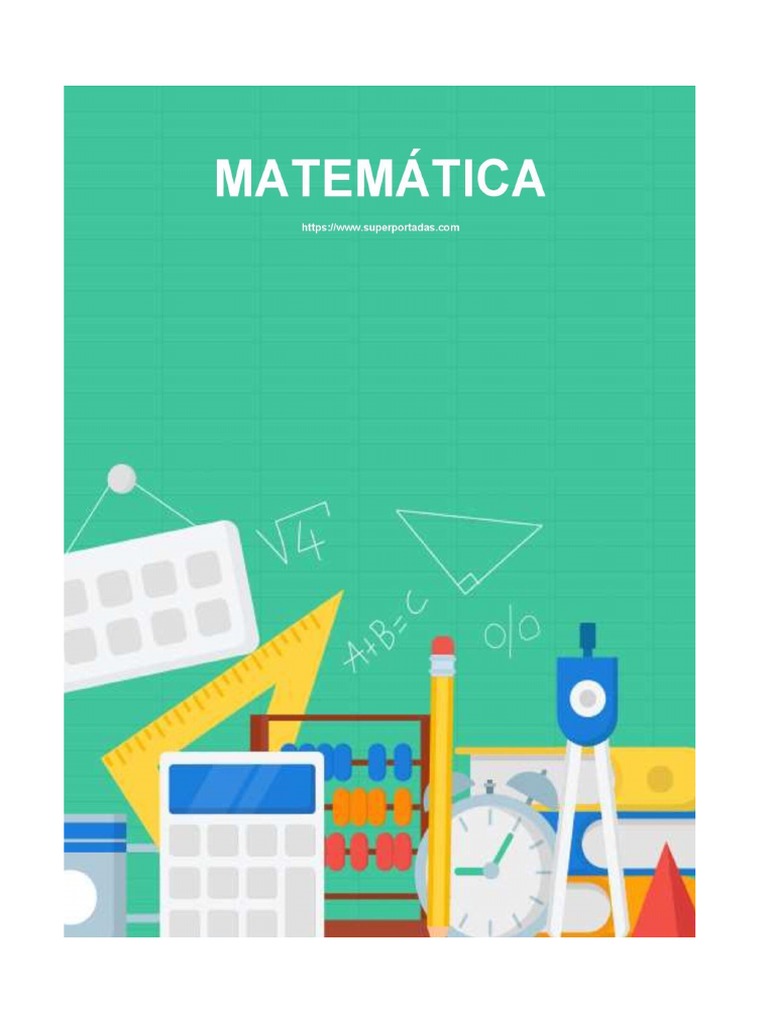 Caratula Matematicas | PDF