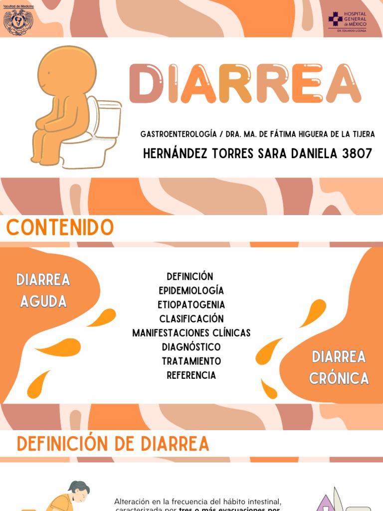 Guía Completa sobre Diarrea: Tipos y Tratamiento | PDF | Diarrea | Heces