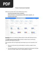 Power Automate Presentation | PDF