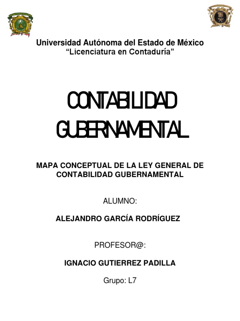 Mapa Conceptual LGCG | PDF