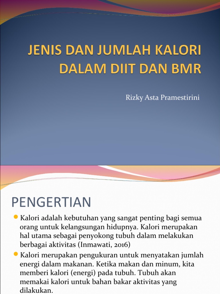 Kalori Dan BMR | PDF