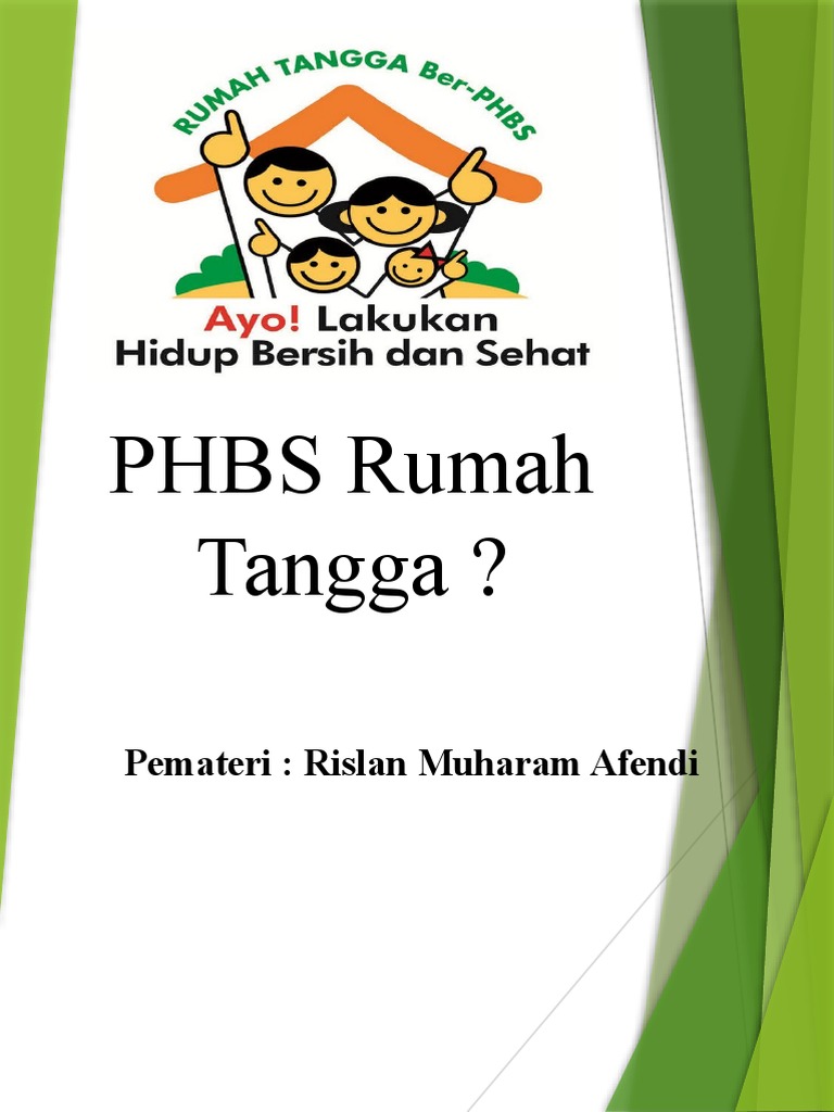 Materi PHBS | PDF | Kesehatan Holistik