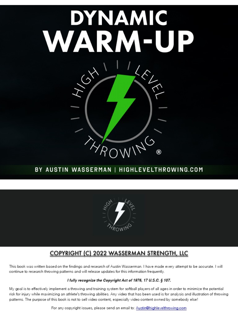 Dynamic Warm-Up 3.0 | PDF