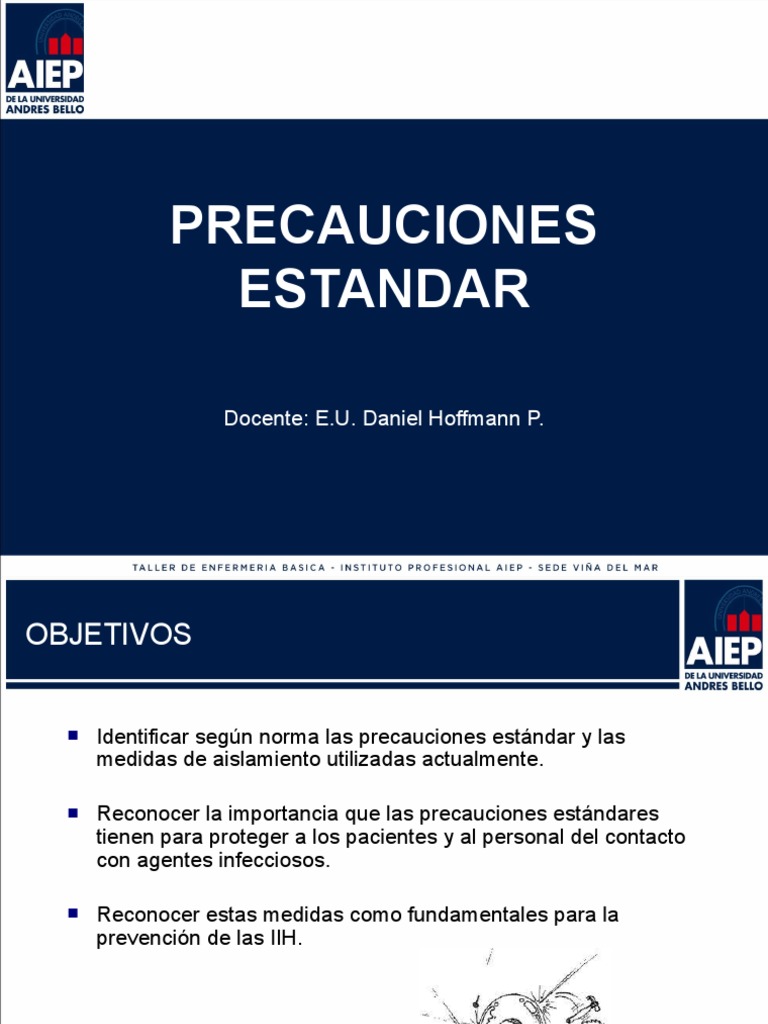 Clase 003 - Precauciones Estandar | PDF