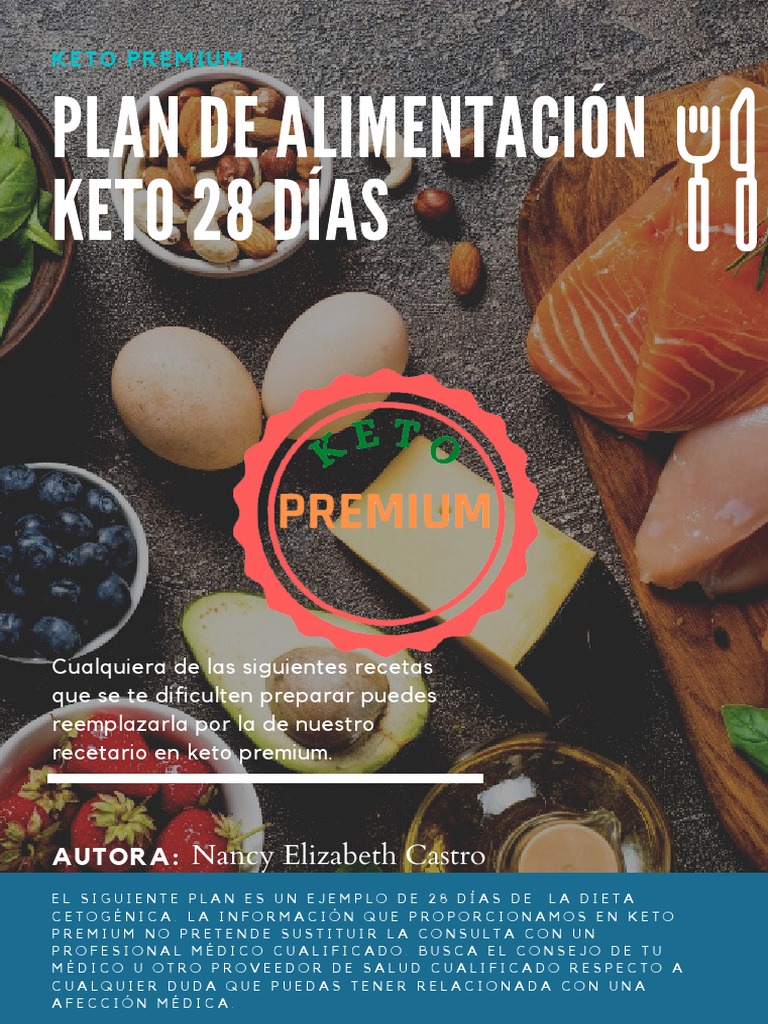Plan Keto 28 Días: Recetas y Menús | PDF | Tocino | Hamburguesas