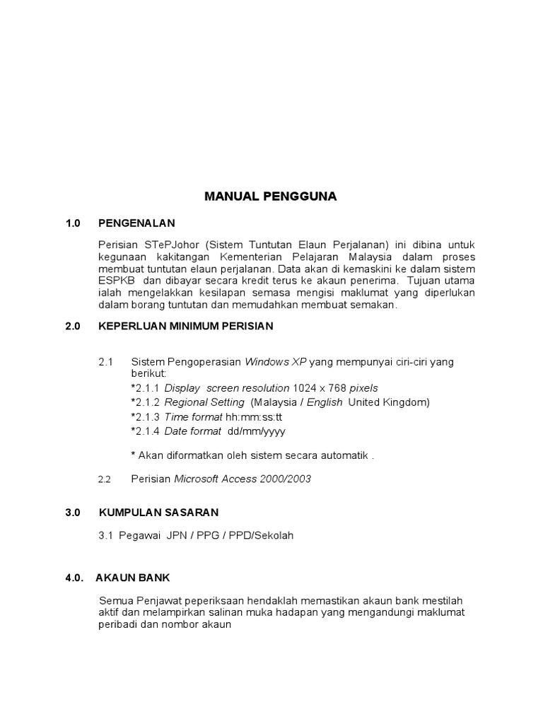 Manual STeP (250609) | PDF Manual STeP (250609) | PDF