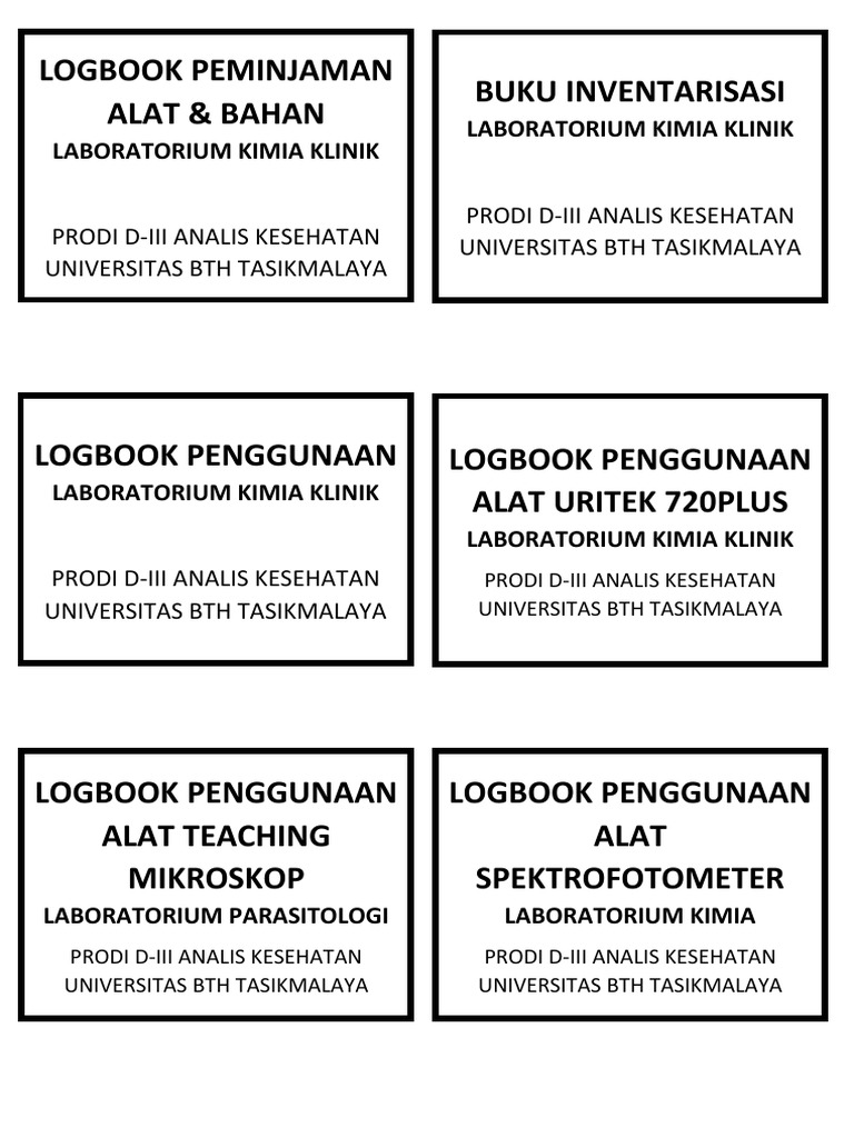 Judul Logbook | PDF | Sains & Matematika