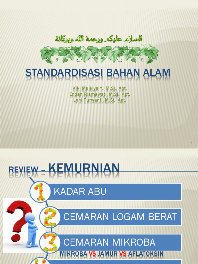 6 Standarisasi Kemurnian 2_edit endah | PDF