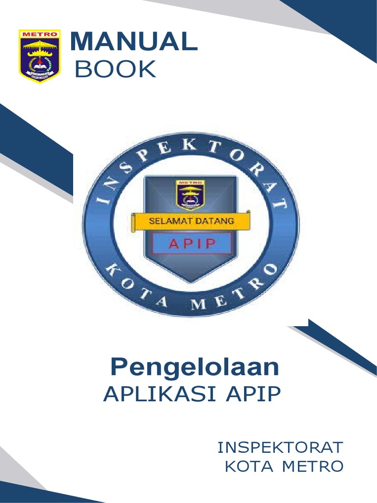 Panduan Aplikasi APIP Inspektorat Metro | PDF