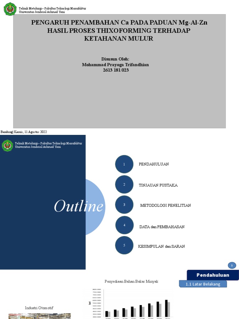 PENGARUH PENAMBAHAN Ca PADA PADUAN Mg-Al-Zn HASIL PROSES THIXOFORMING | PDF | Teknologi & Rekayasa