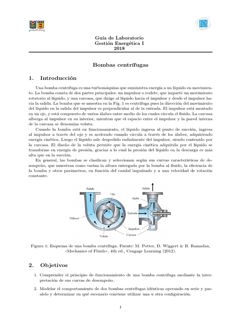 Bombas Centrifugas | PDF | Bomba | Turbomaquinaria