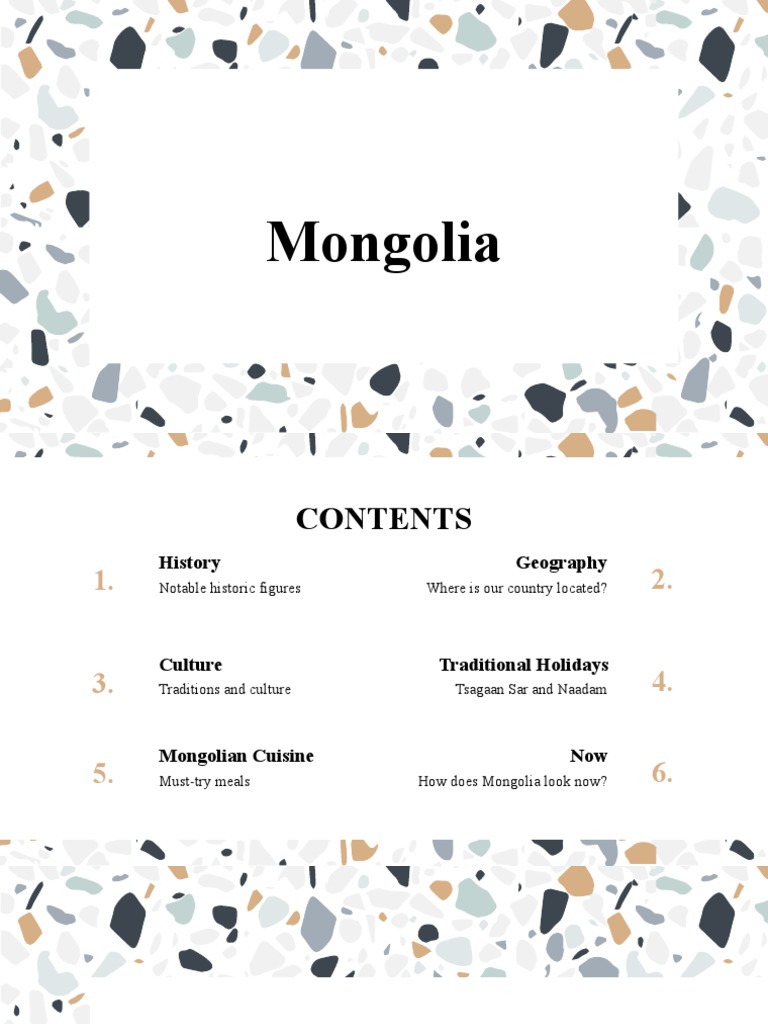 Presentation Mongolia | PDF