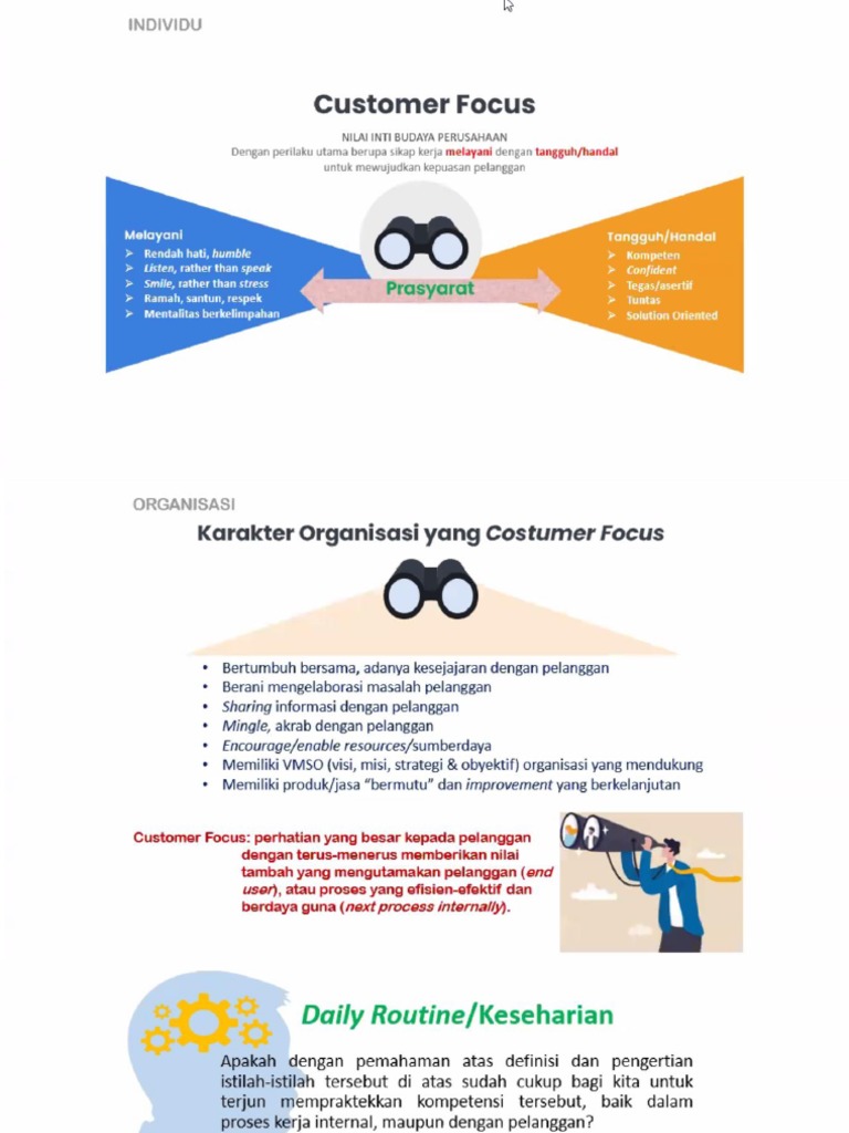 Customer Focus | PDF