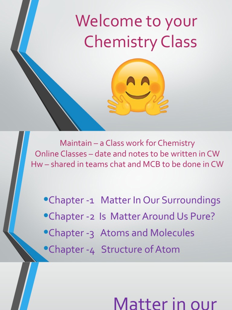 Introduction To Matter in Our Surroundings | PDF | Language Arts ...