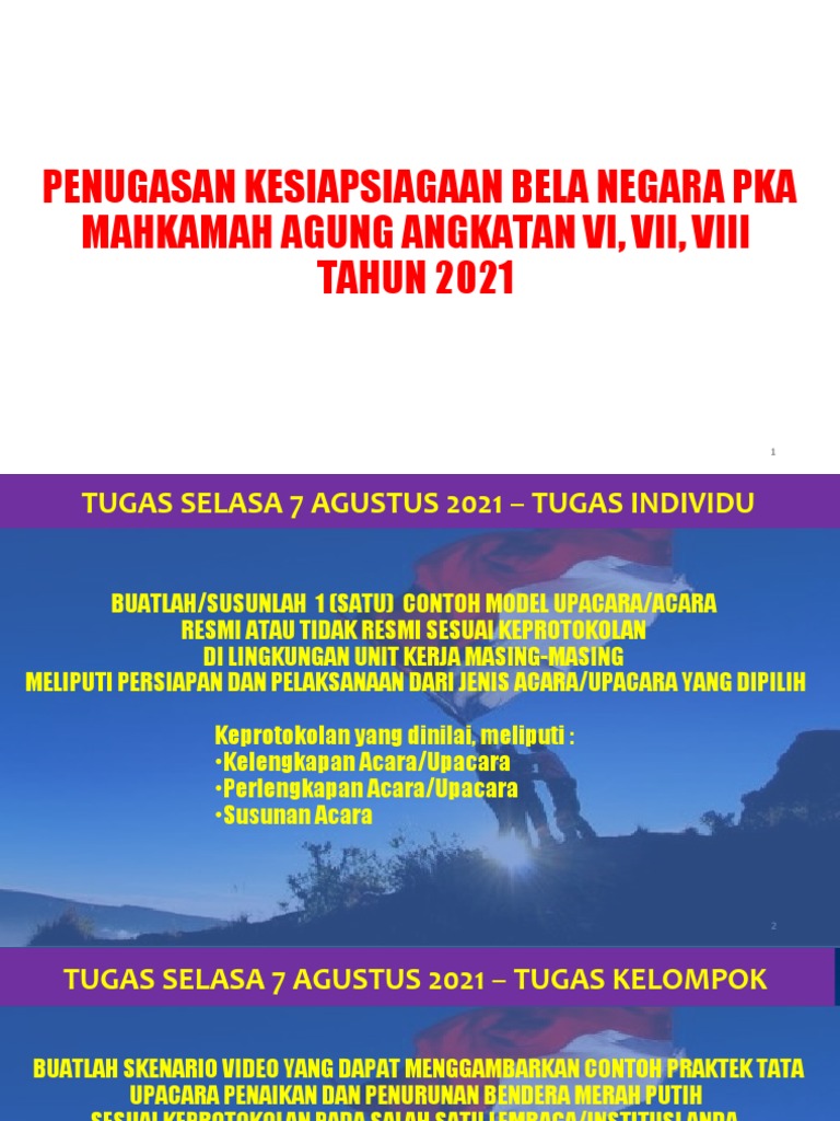 Penugasan Pka Ma Tahun 2021 Edit | PDF