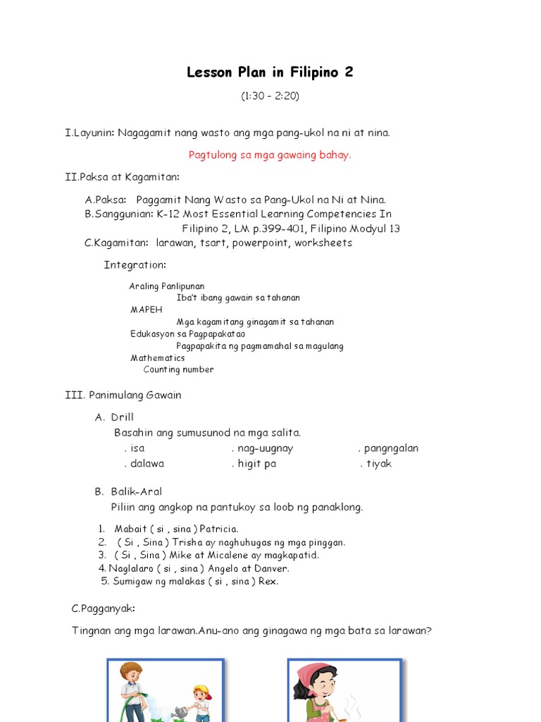 Co LP Filipino | PDF