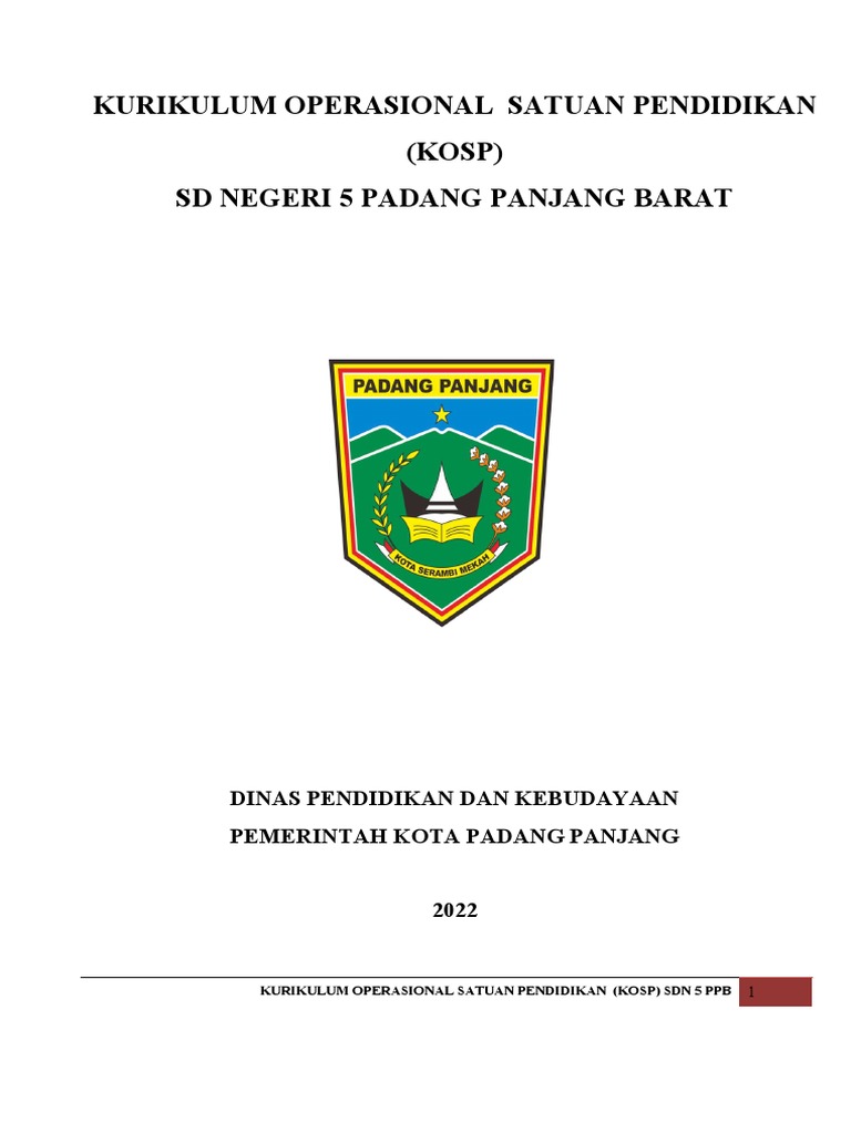 Kosp SDN 5 PPB | PDF