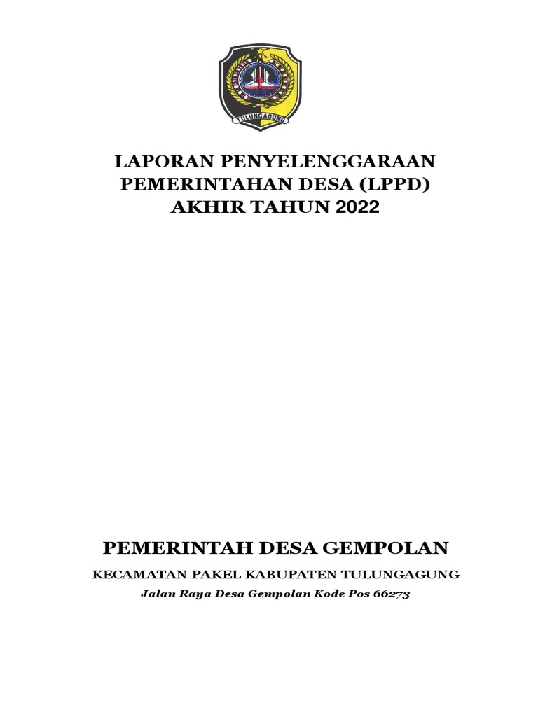LPPD-Akhir-Tahun-Anggaran | PDF
