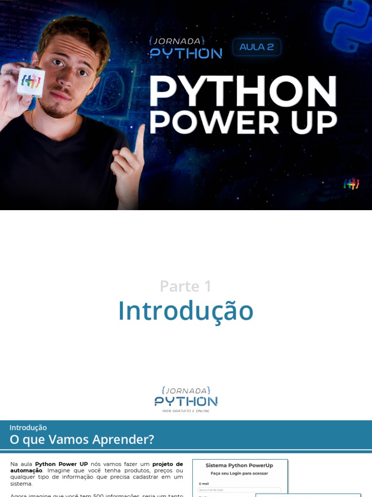 Apostila Jornada Python - Aula 2 | PDF