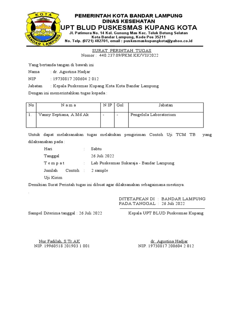 SPT TCM Vanny | PDF | Kesehatan Holistik