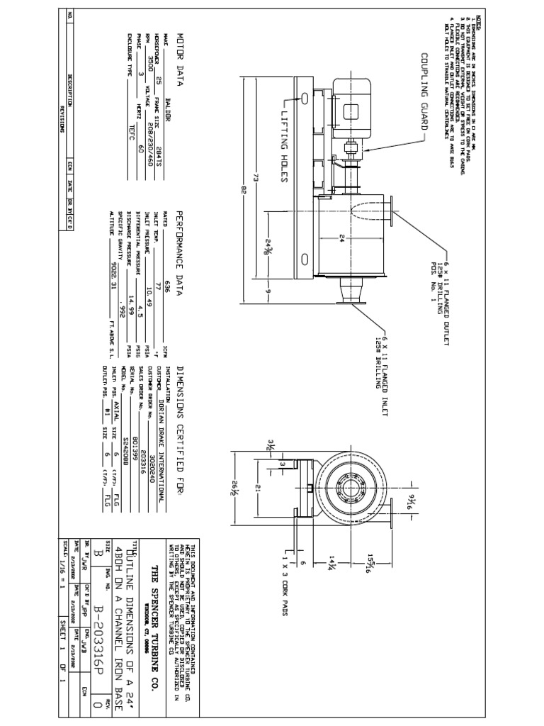 203316P Outline Dimensions | PDF