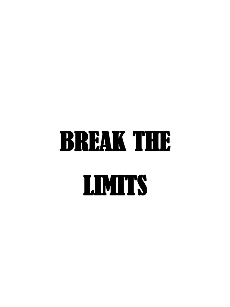 Naskah Break The Limits | PDF