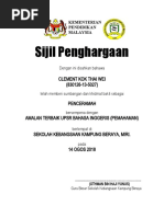 Contoh Sijil | PDF