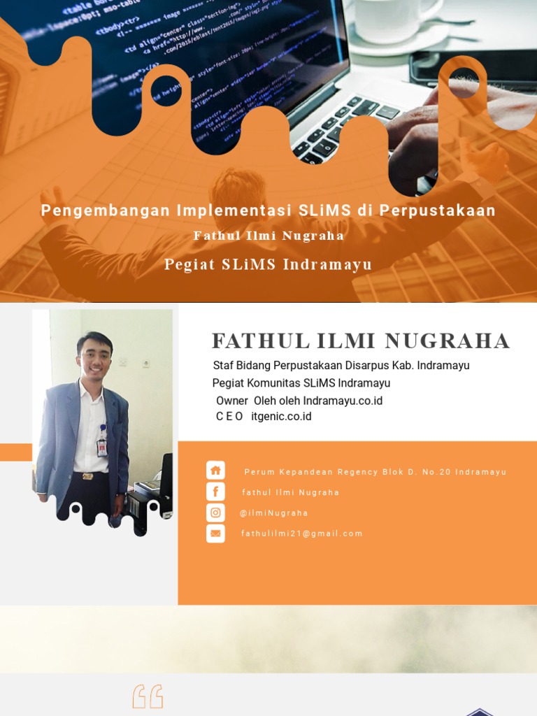 Presentasi Fathul Ilmi | PDF | Komputer