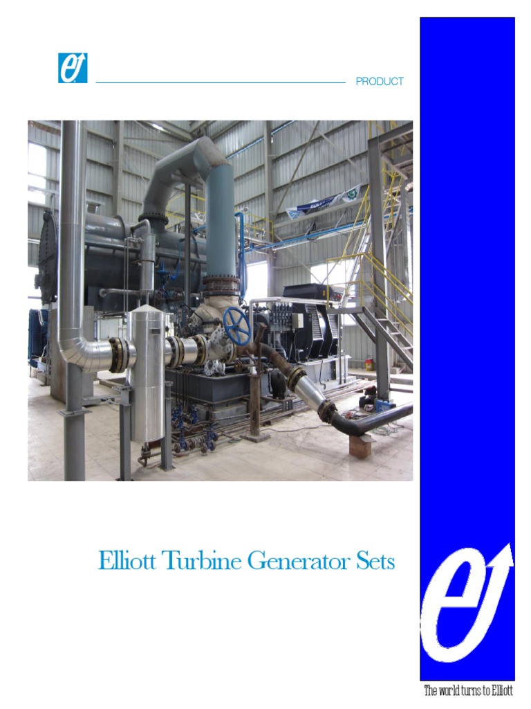 Elliott Turbine Solutions for Industry | PDF | Electric Generator | Steam
