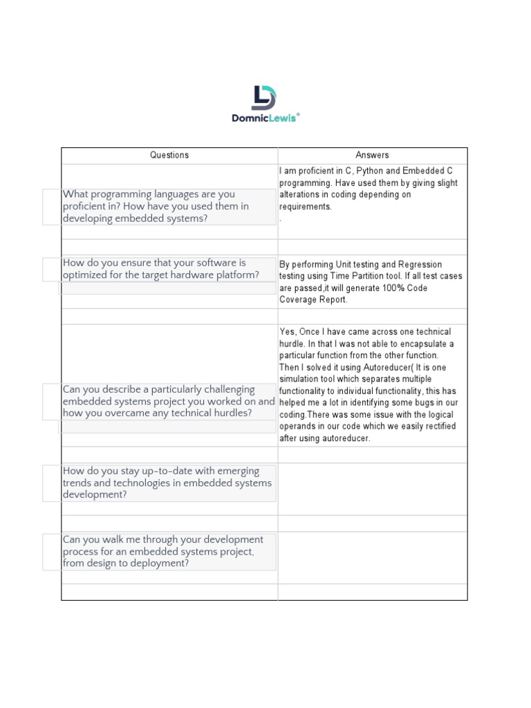Screening Questions | PDF